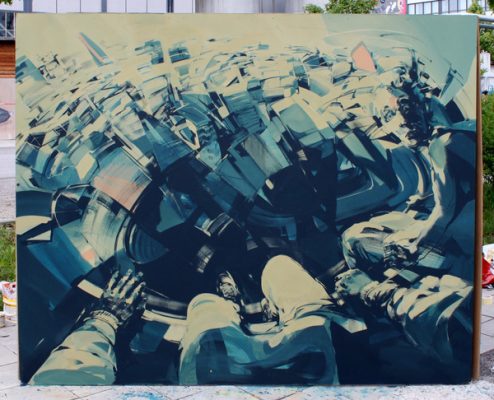 Ένας διαφορετικός Street Artist! Τέχνη στους Τοίχους απο τον Robert ...