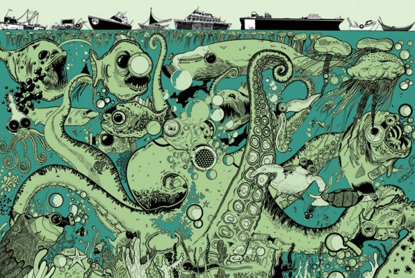 Οι πολύχρωμες εικονογραφήσεις του Tim McDonagh. Illustrations | Consider...